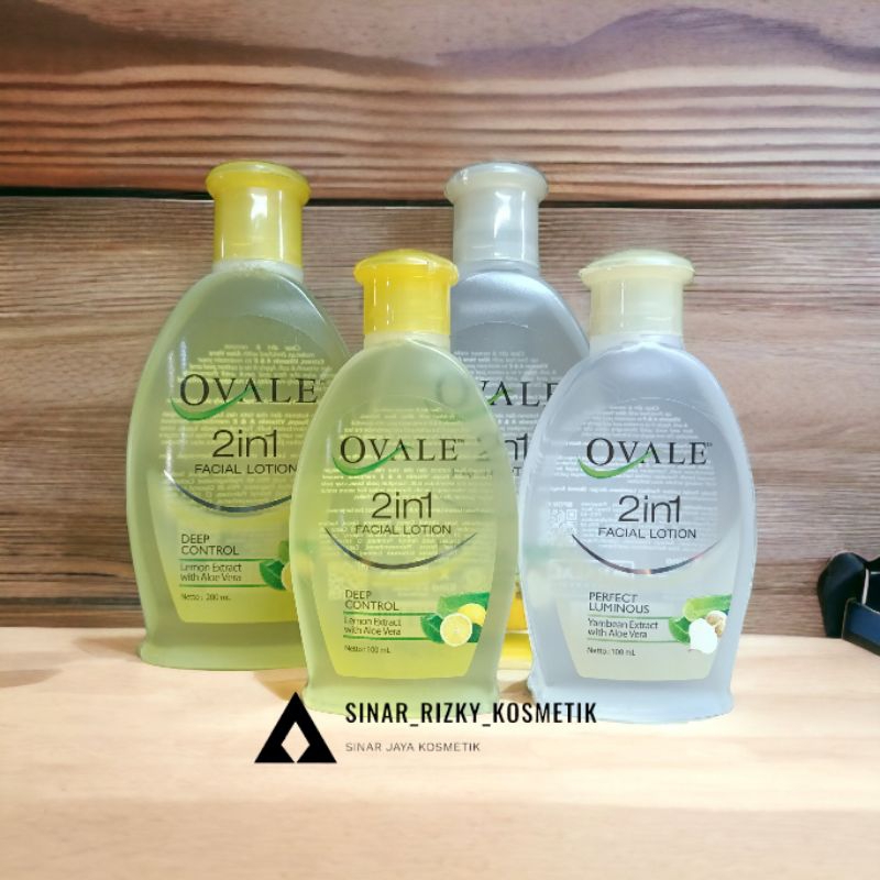 Jual Ovale Pembersih Wajah Ovale 2in1 Facial Lotion 100ml | Shopee ...