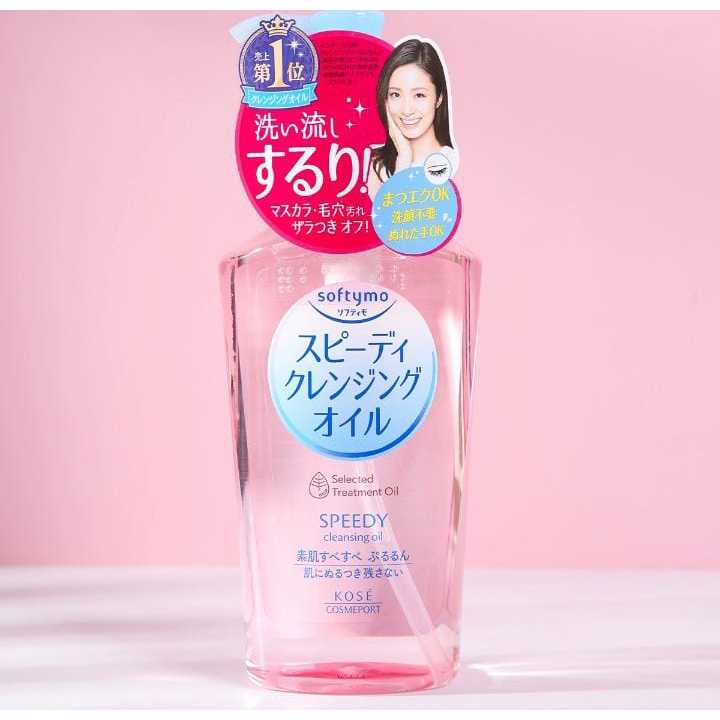 Jual Kose Cosmeport Softymo Speedy Cleansing Oil Original Japan | Shopee Indonesia