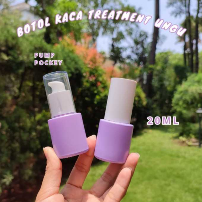 Jual Botol Pump Ungu Botol Spray Ungu Pekat Botol Lotion Kaca Ungu ...
