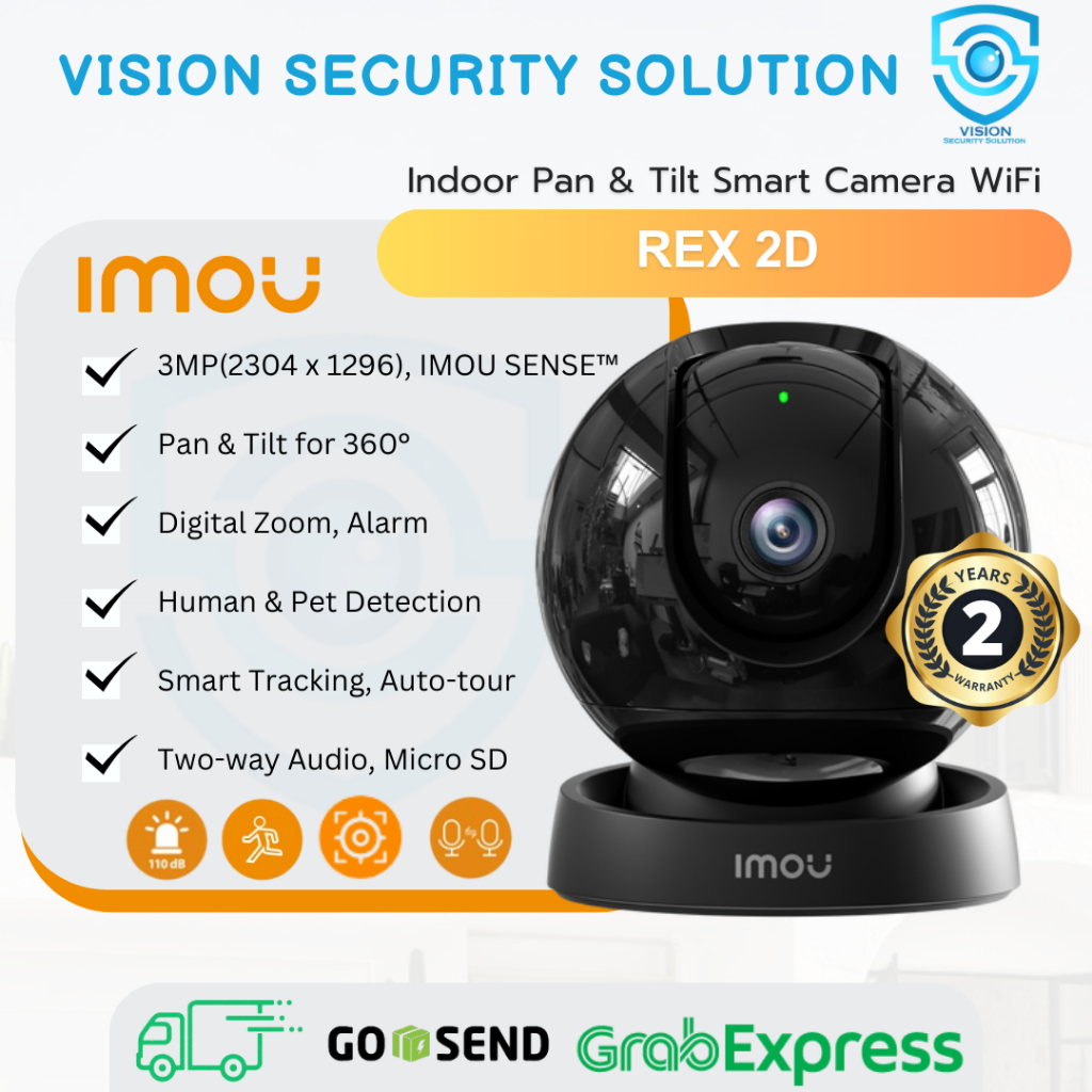 Jual Kamera CCTV IP Wireless Imou Rex 2D 3MP IPC-GK2DP-3C0W Two-Way ...