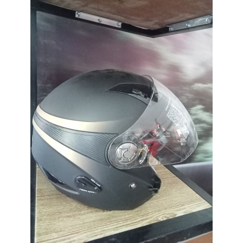Jual helm luxury black honda ukuran XL | Shopee Indonesia