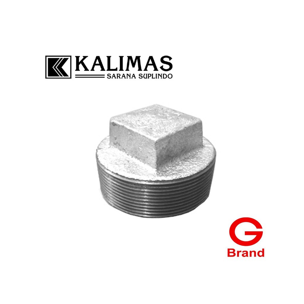 Jual Plug Galvanis Besi d. 1/4" Drat BSPT (G) | Shopee Indonesia