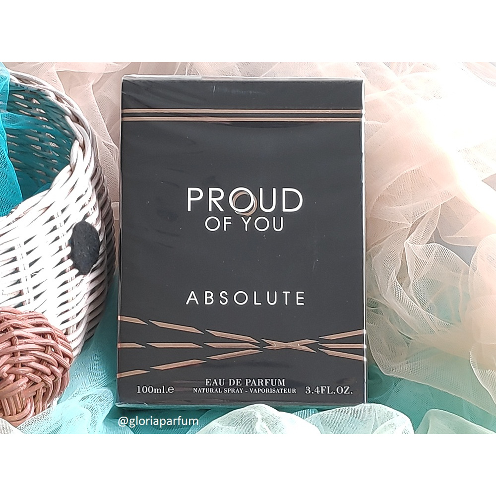 Jual Original Parfum BPOM Fragrance World Proud of You Absolute EDP ...
