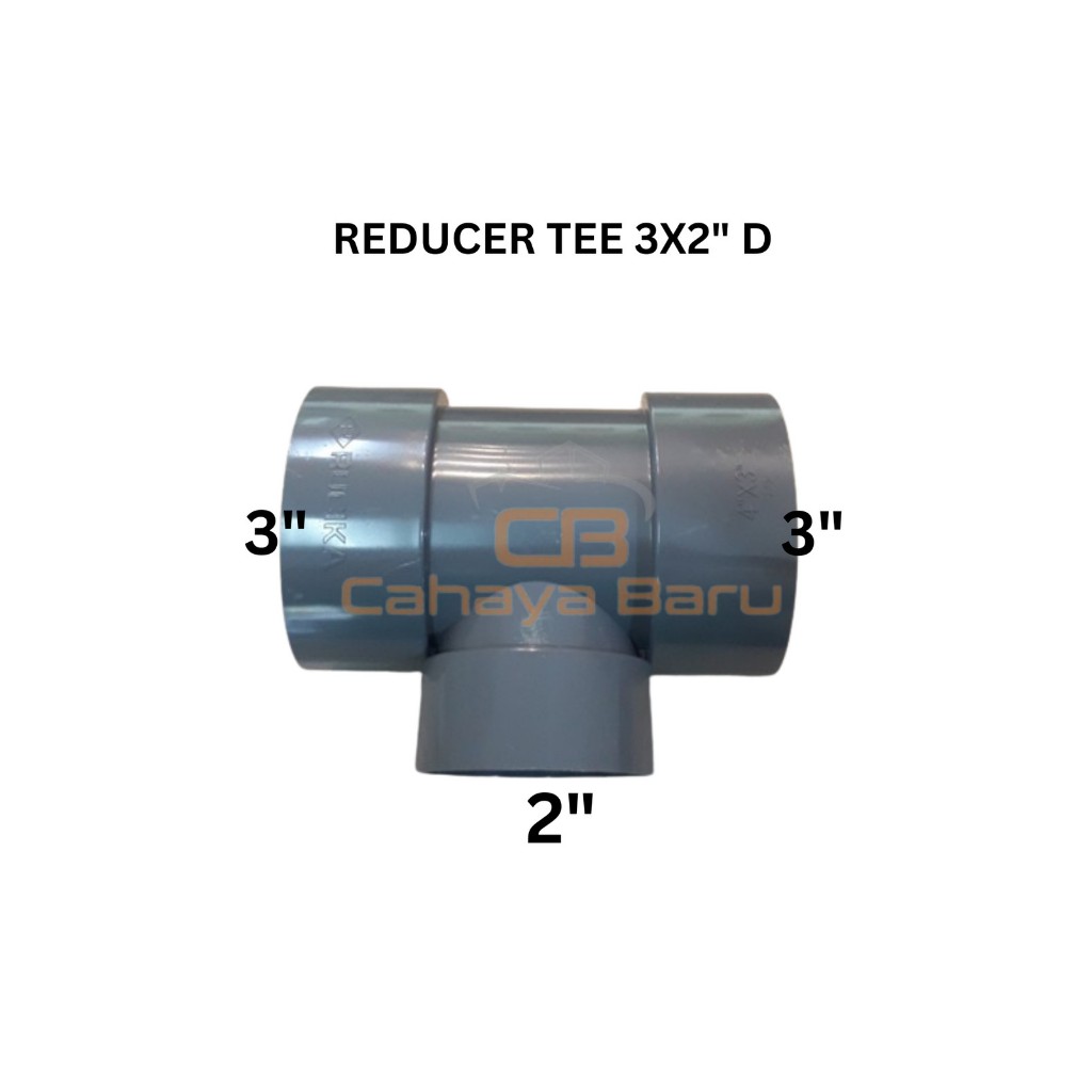 Jual REDUCER TEE VLOK TEE RUCIKA D 3X2" | Shopee Indonesia