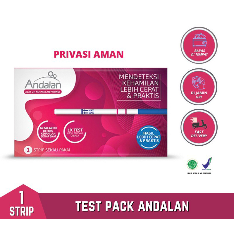 Jual Test Pack Andalan - Andalan Test kehamilan - Andalan pregnancy ...