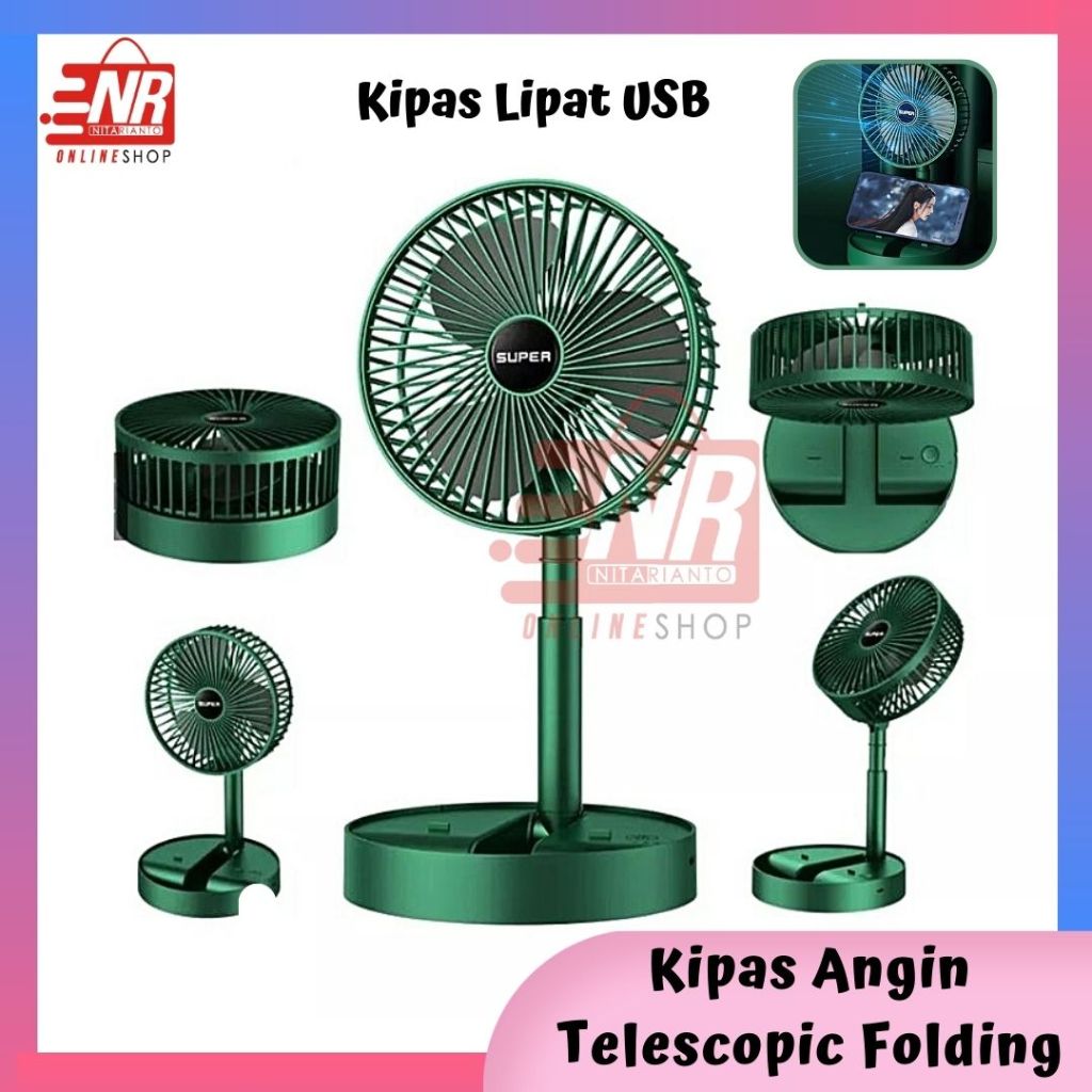 Jual Kipas Angin Folding Telescopic Lipat Usb / Kipas USB / Kipas Lipat ...