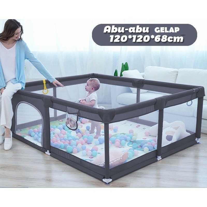 Jual Pagar Bayi Labeille Ocean Fence 12 plus 2 Pagar Bermain Pengaman Anak playard playpen KC ...
