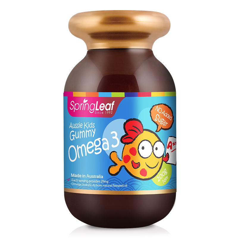 Jual Springleaf/spring Leaf Omega 3 (Smart Brain) Aussie Kids Gummy ...