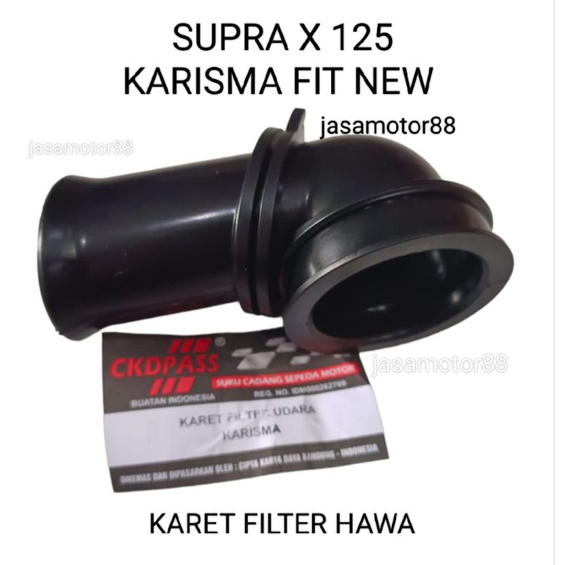 Jual KARET FILTER HAWA UDARA SUPRA X 125 KARISMA FIT NEW | Shopee Indonesia