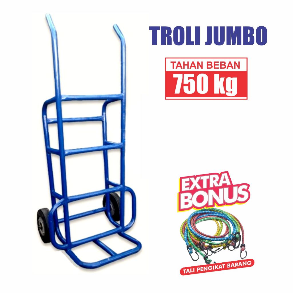 Jual Troli Barang / Trolley Barang Serba Guna Ukuran Jumbo Tahan Beban ...