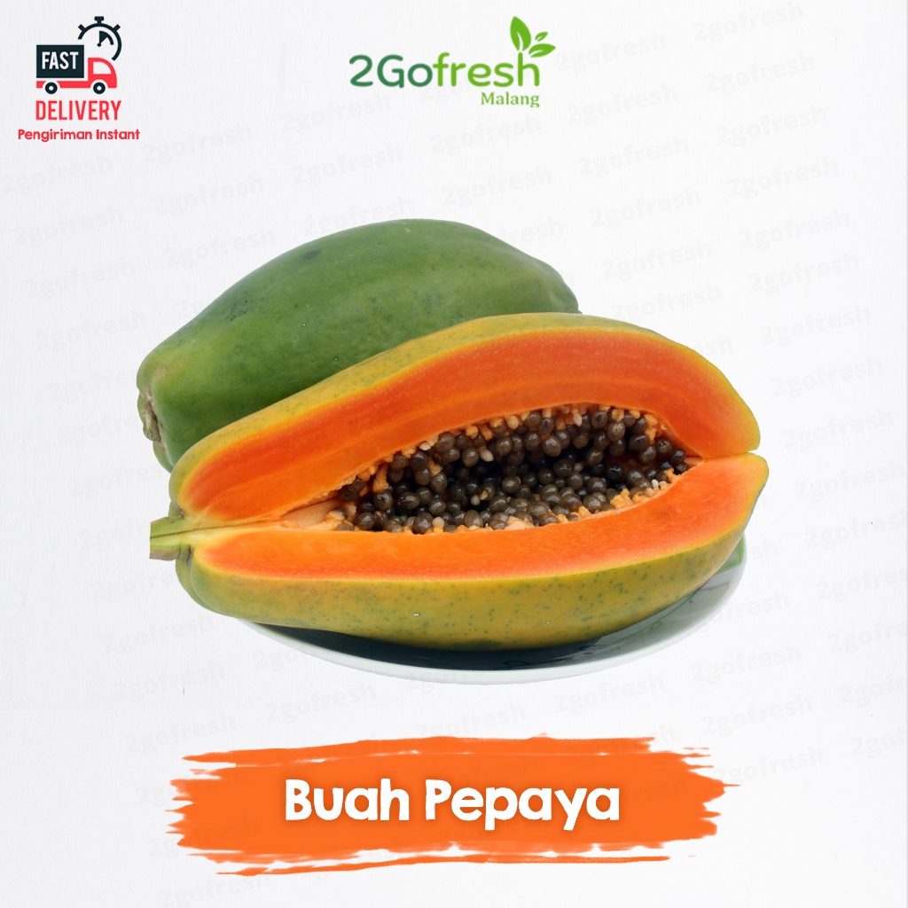Jual Buah Pepaya Matang Manis Fresh - Rempah Sayur Sayuran & Buah ...