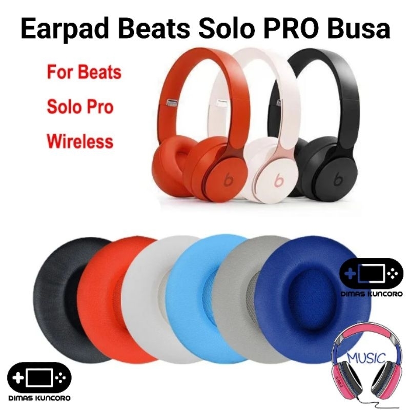 Jual Earpad Beats Solo PRO busa ear pad pads muff wired wireless headphone | Shopee Indonesia