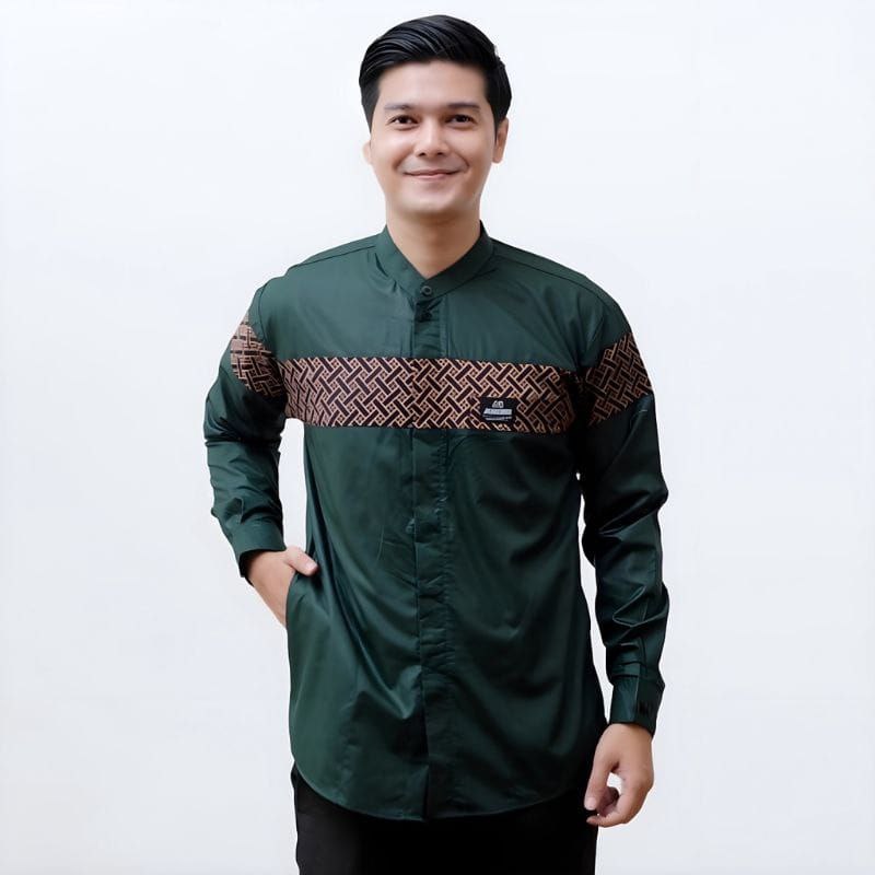 Jual BARS CLOTH.CO Baju Lebaran Couple Pasangan 2024 Kemeja Koko Ayah ...