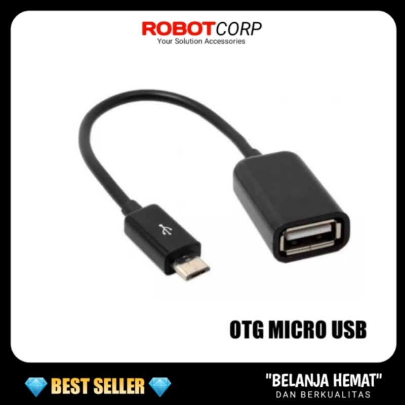 Jual KABEL OTG MICRO USB HIGH QUALITY | Shopee Indonesia