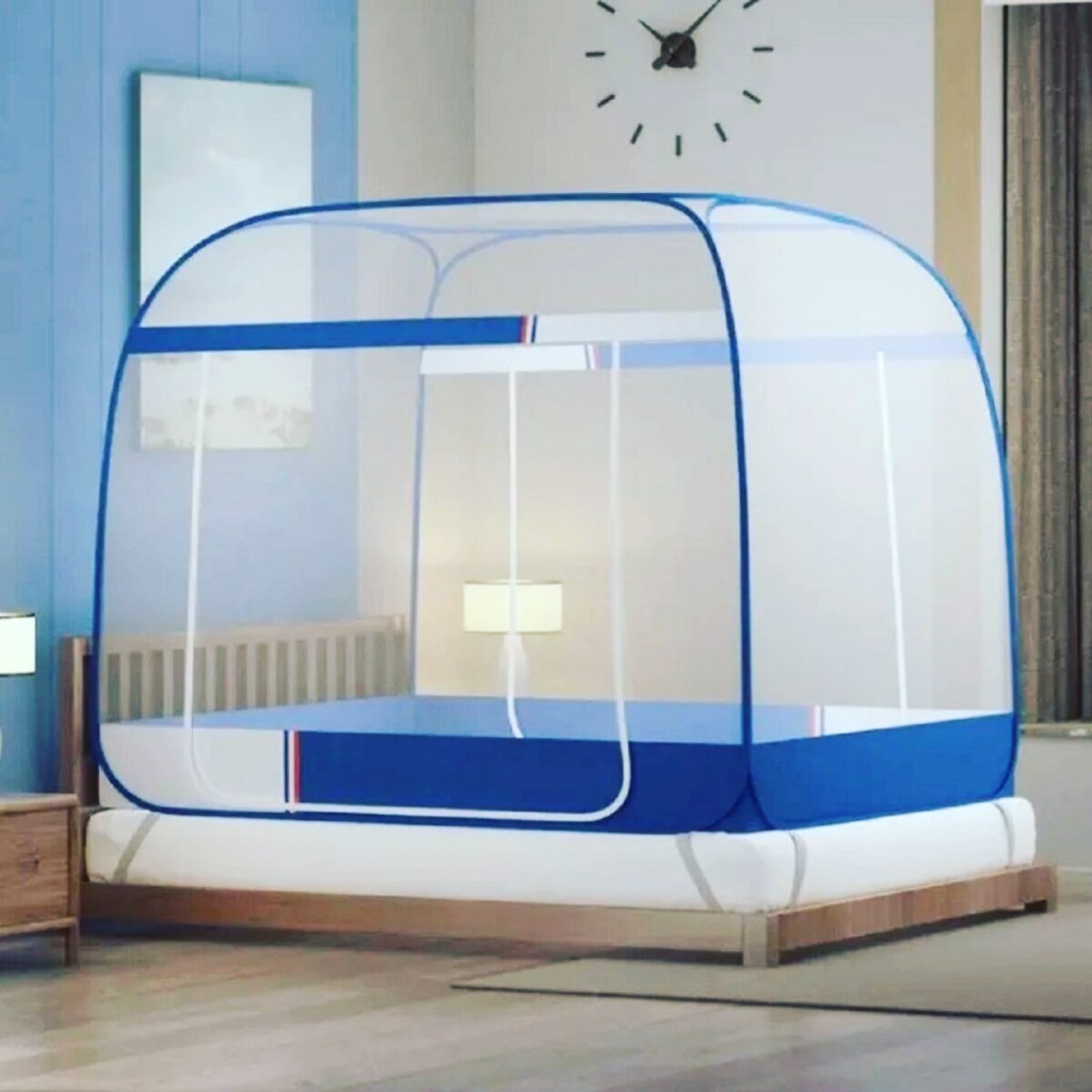 Jual KELAMBU TIDUR PORTABLE KELAMBU LIPAT KELAMBU UKURAN 200X200 ...