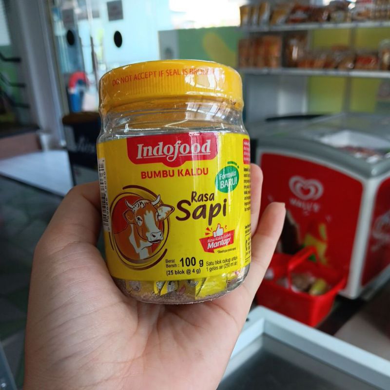 Jual INDOFOOD KALDU PENYEDAP SAPI BLOK/CUBE 100 gr | Shopee Indonesia