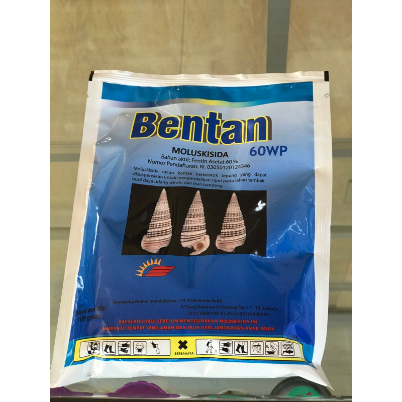 Jual BENTAN 60 WP 100 Gram Moluskisida ( Harga GROSIR silahkan chat ...