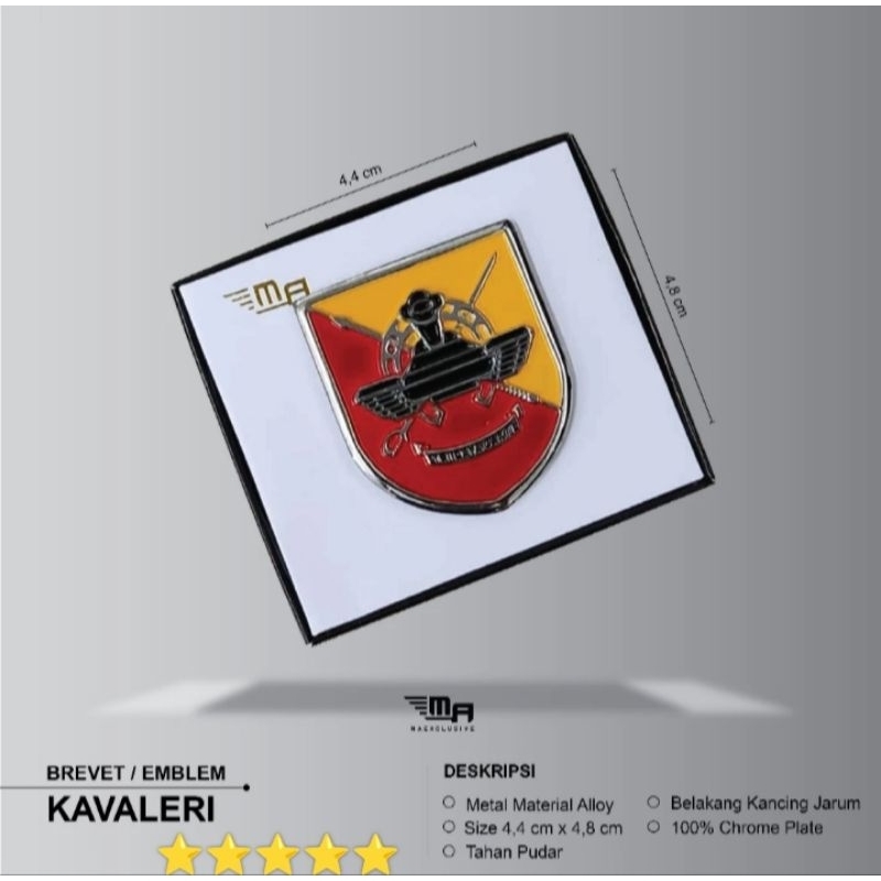 Jual emblem Baret Kavaleri | Shopee Indonesia