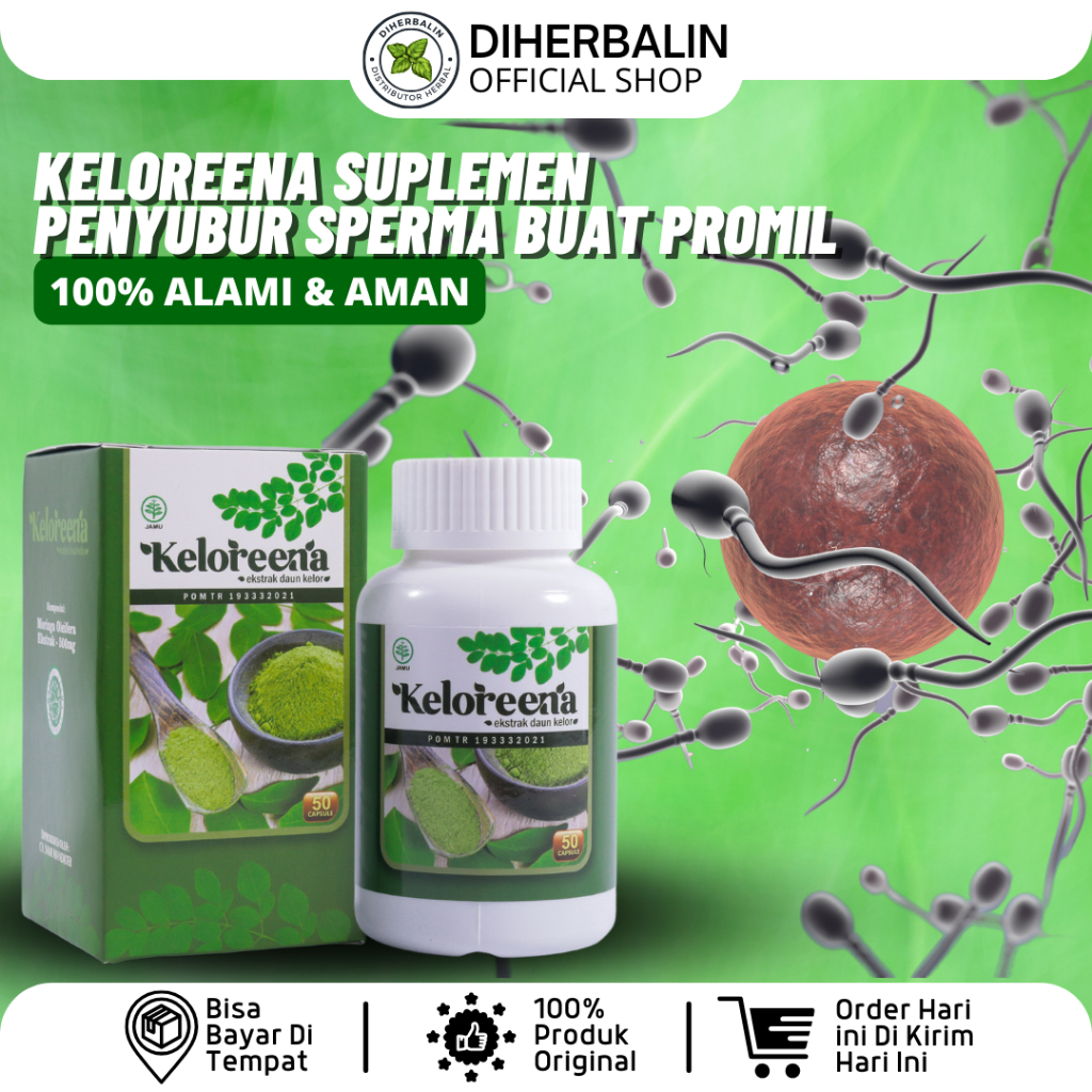 Jual Keloreena Obat Herbal Pengental Sperma dan Penyubur Sperma Pria ...