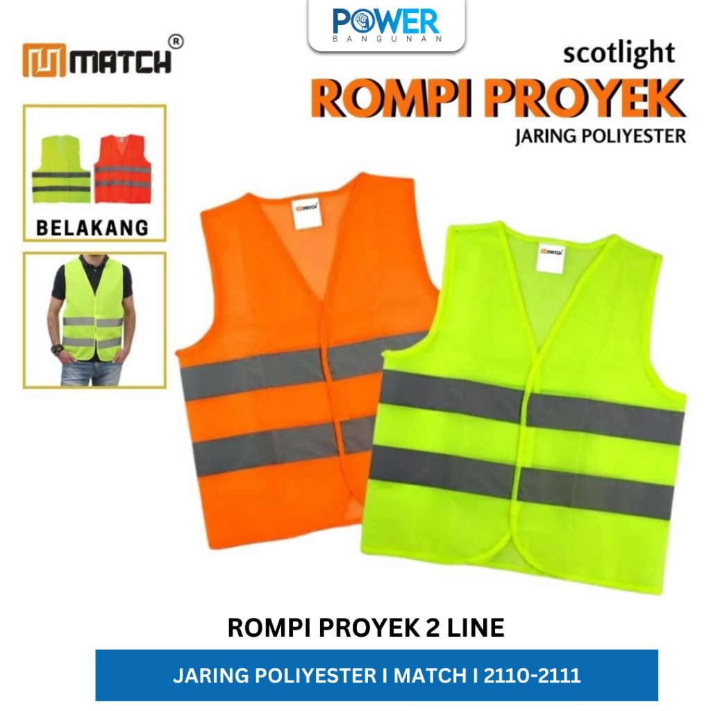 Jual Rompi Proyek / Rompi Safety / Rompi Kerja / Rompi Pelindung Diri ...