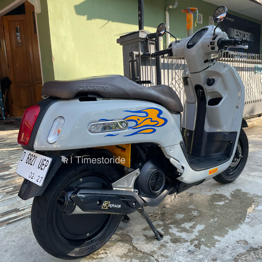 Jual cover Velg yamaha fazzio wheeldop yamaha fazzio dof velg | Shopee ...