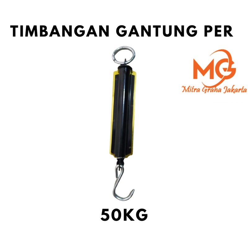 Jual Timbangan Besot 50 kg - Timbangan Gantung Koper Manual Per 50kg ...