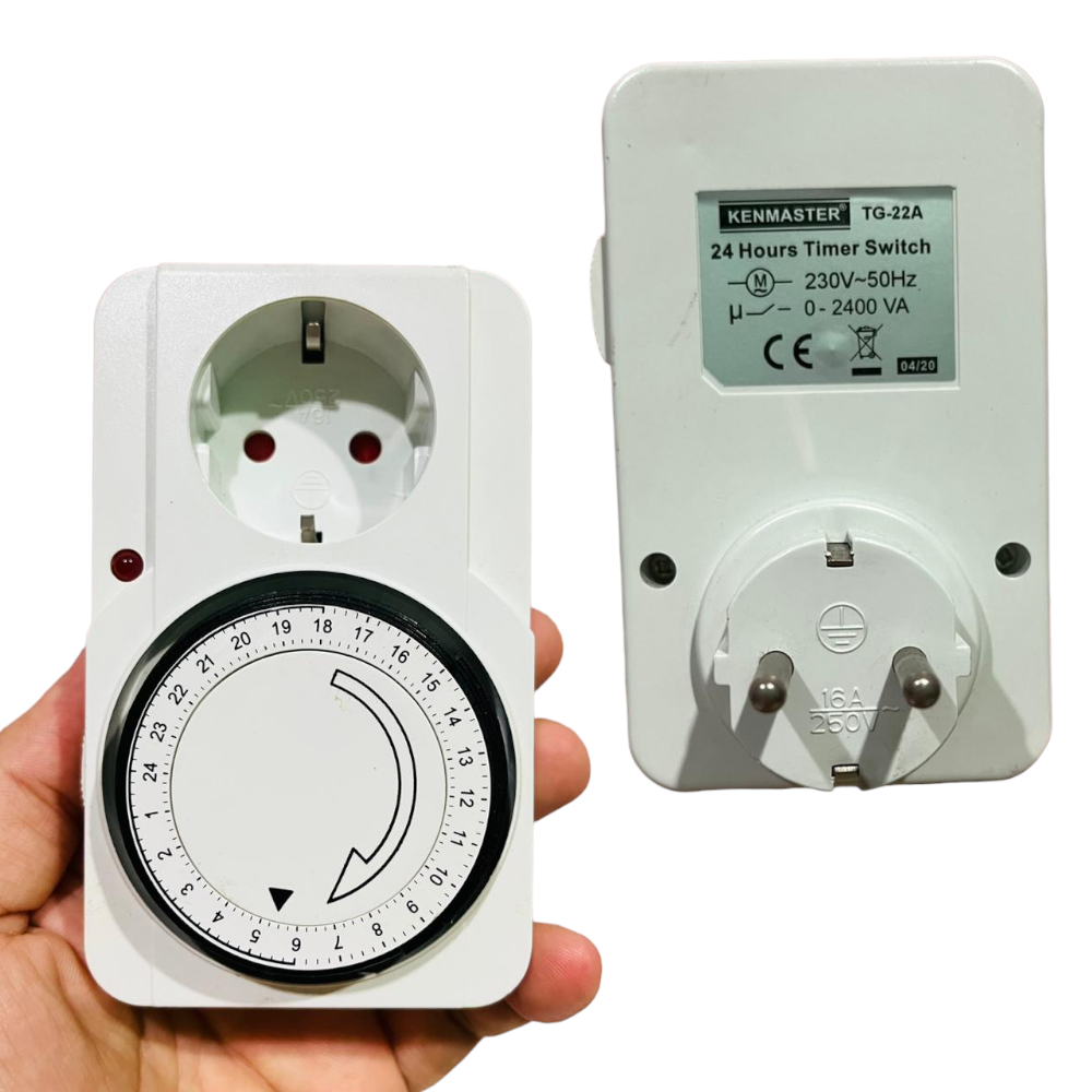 Jual Timer Analog Stop Kontak Timer Listrik Pengatur Waktu On Off ...