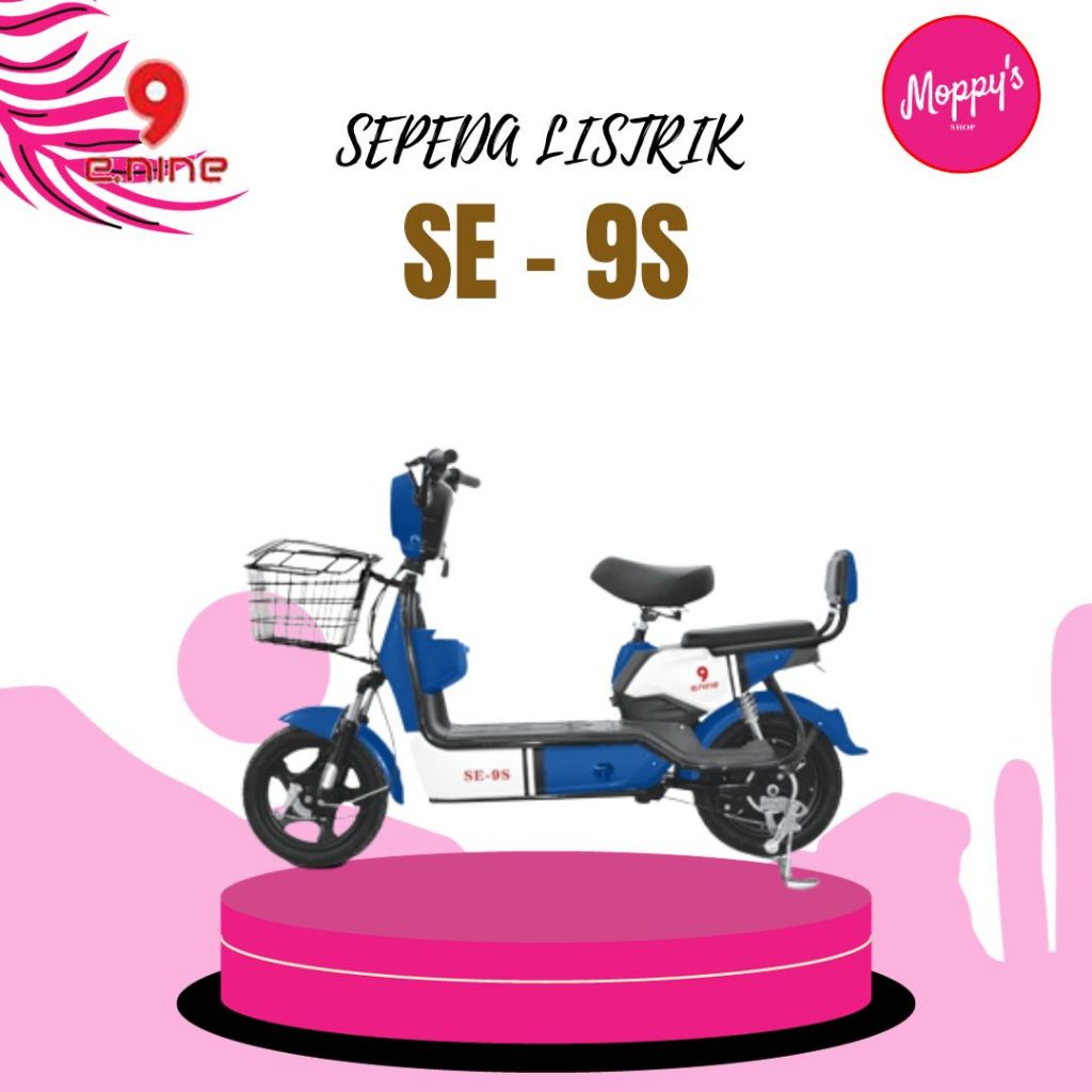 Jual SEPEDA LISTRIK E-NINE SE-9S GARANSI RESMI | Shopee Indonesia
