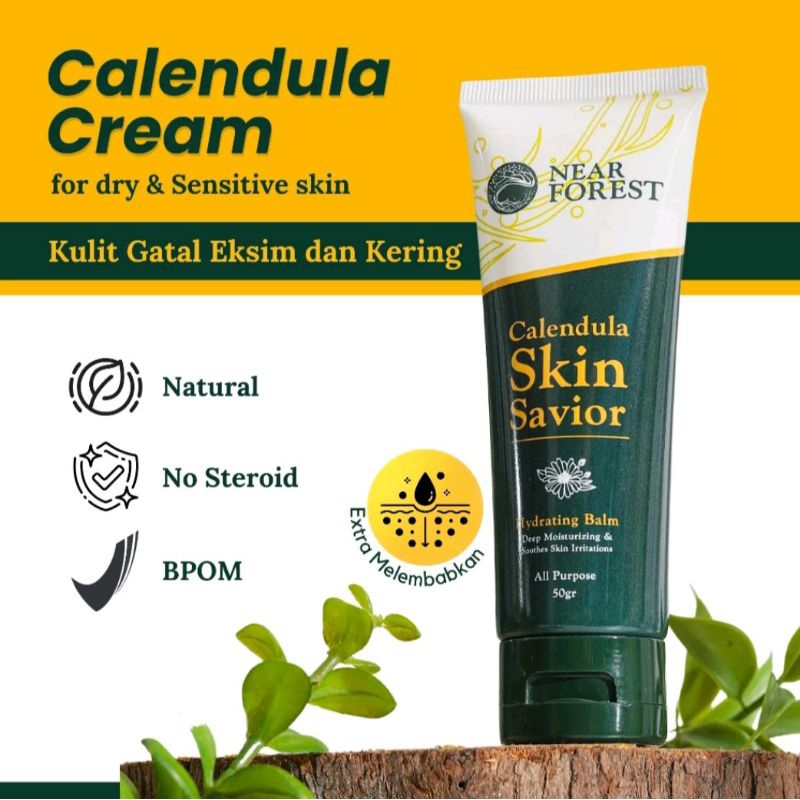 Jual [READY] NEAR FOREST CALENDULA SKIN SAVIOR HYDRATING BALM LOTION ...