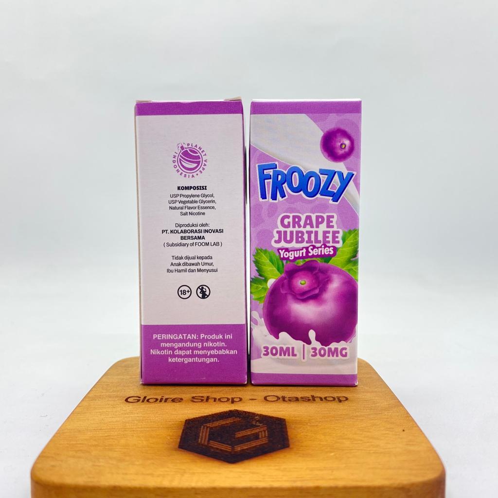 Jual SALT - Foom Froozy GRAPE JUBILEE 30ML 30MG Yogurt Series Liquid Pods | Shopee Indonesia