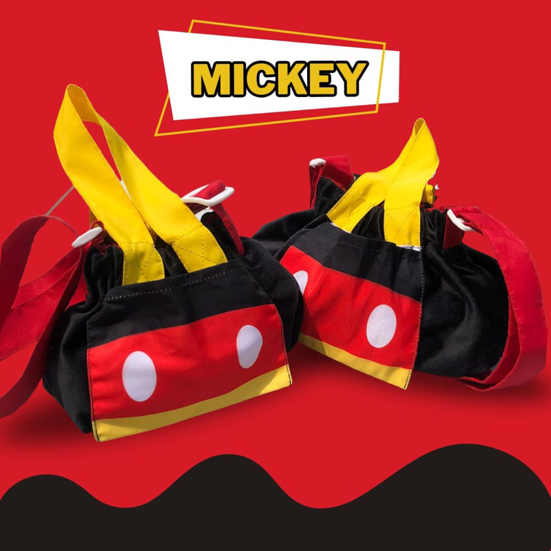 Jual Dumpling bag Tas Kekinian motif mickey | Shopee Indonesia