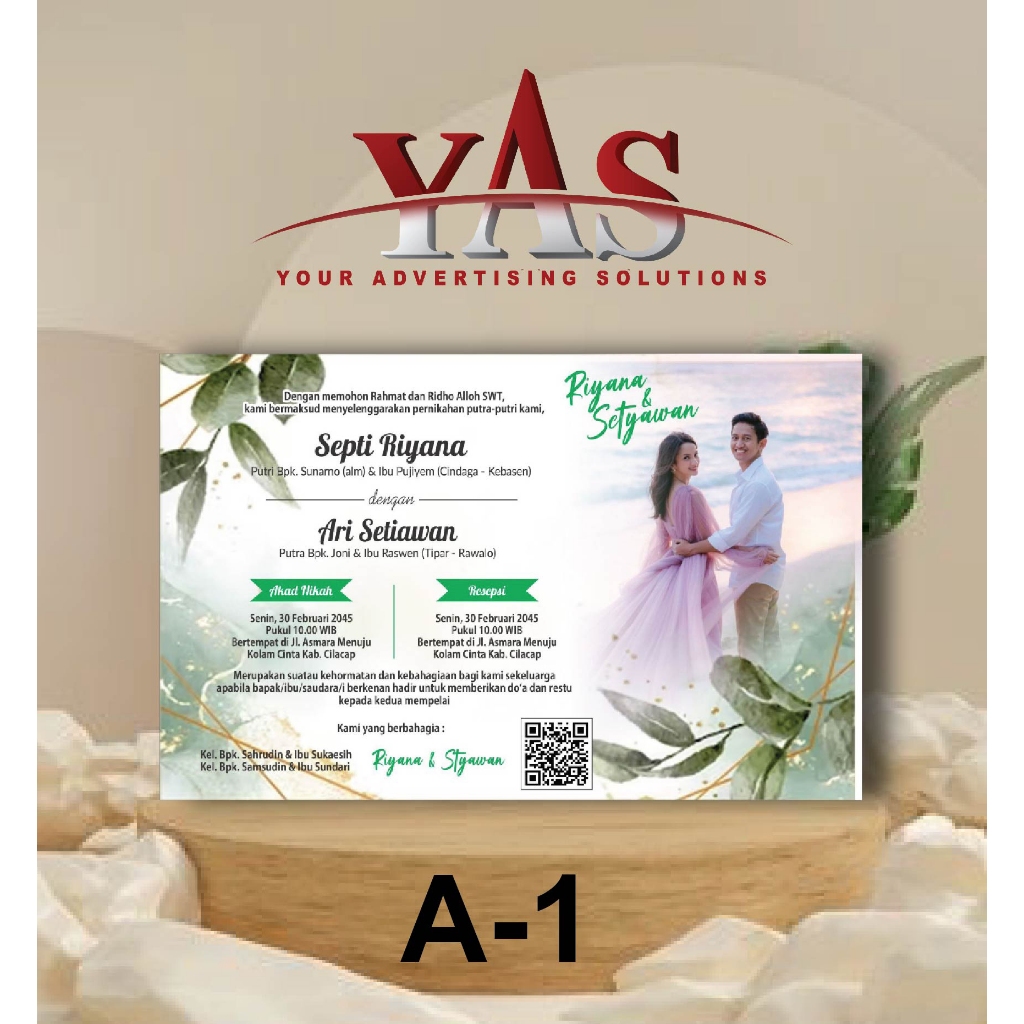 Jual Undangan Nasi Box / undangan Besekan / Undangan Sorogan / Kartu ...