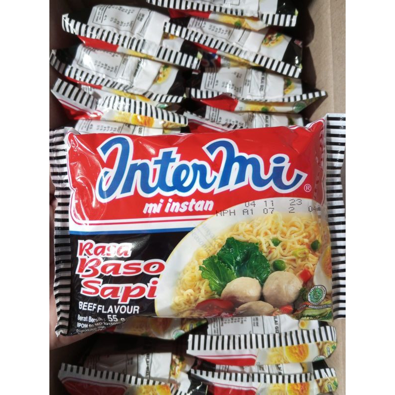 Jual Mie Intermie Rasa Baso Sapi Harga Per/Dus isi 40pcs | Shopee Indonesia