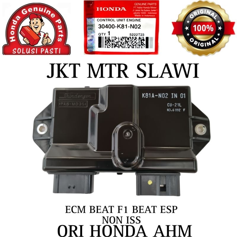 Jual 30400-K81-N02 Ecu Ecm beat street esp beat f1 esp non iss 2017 ...