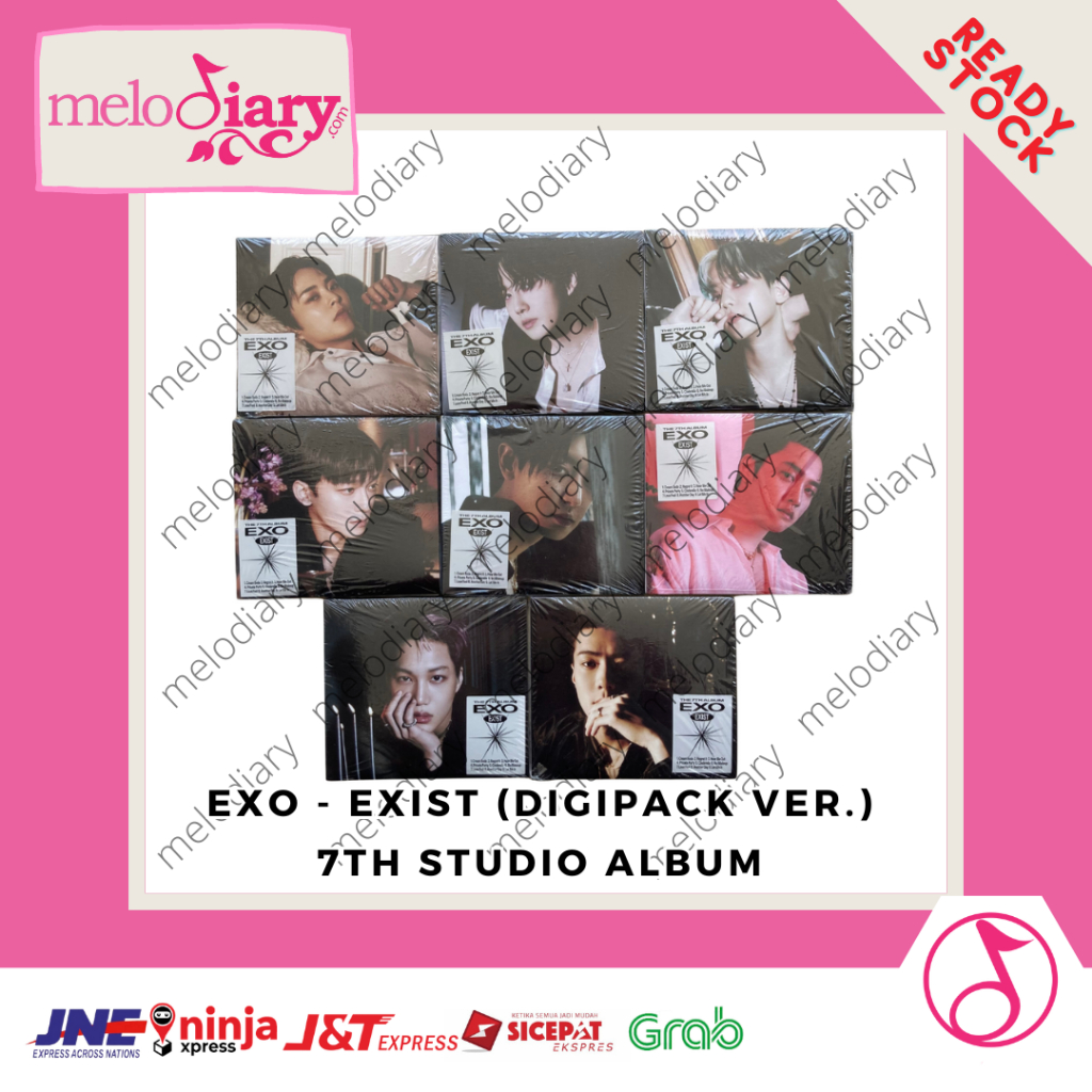 Jual EXO - EXIST (DIGIPACK Ver.) 7th Studio Album (Random Version ...