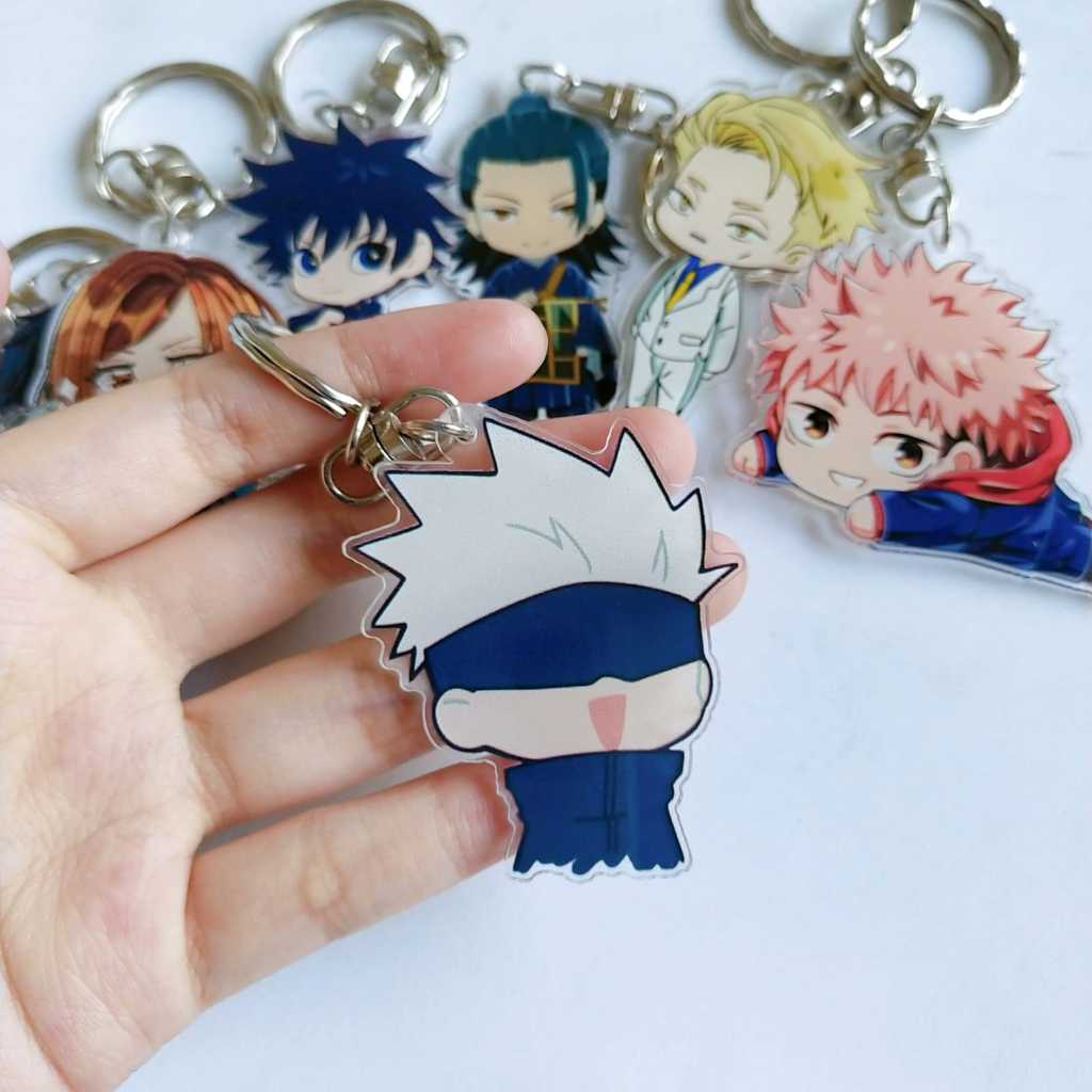 Jual Keychain Akrilik/Gantungan Kunci Akrilik Anime Jujutsu Kaisen ...