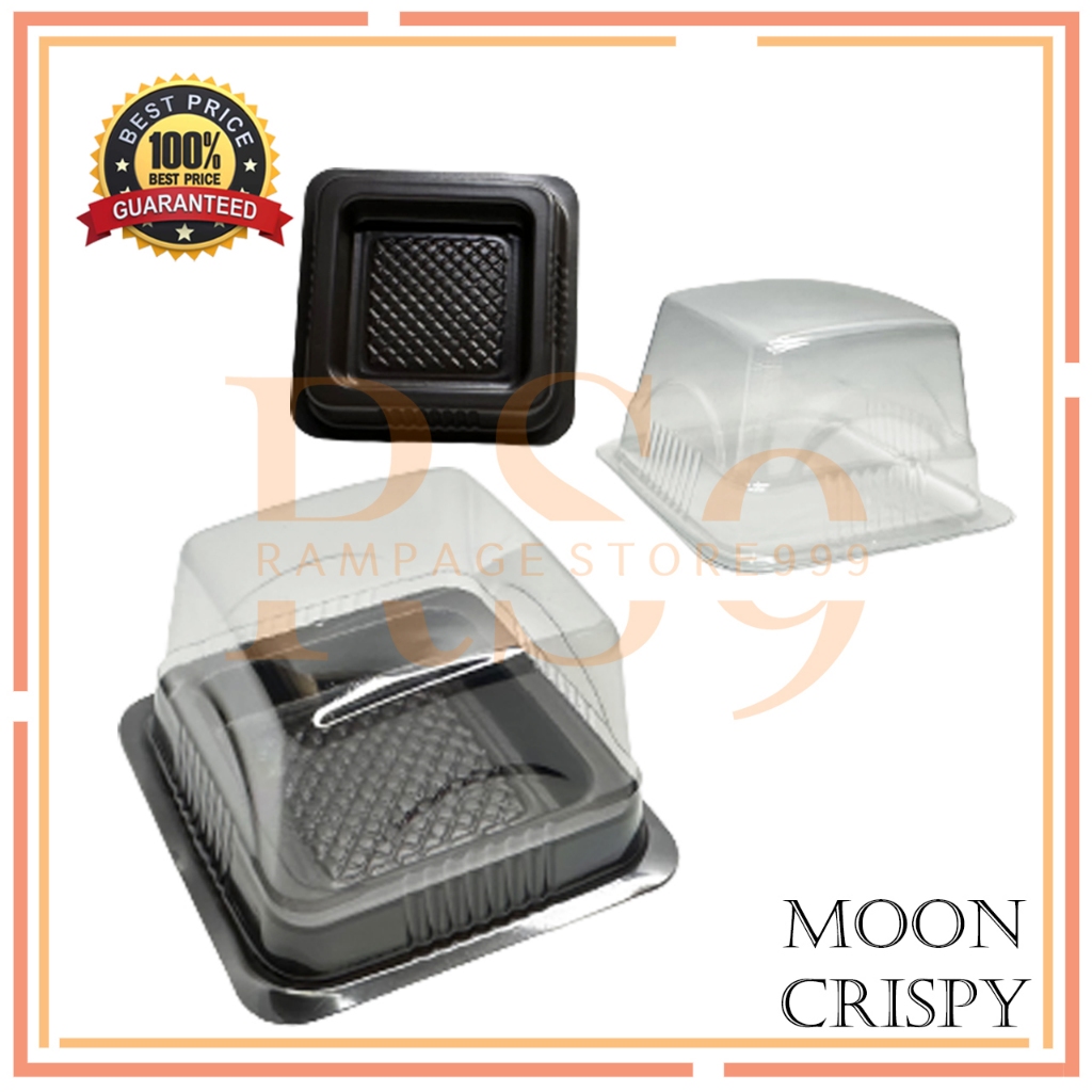 Jual mika moon crispy 5 x 5cm isi 50 pcs / mika mochi bites / kotak ...