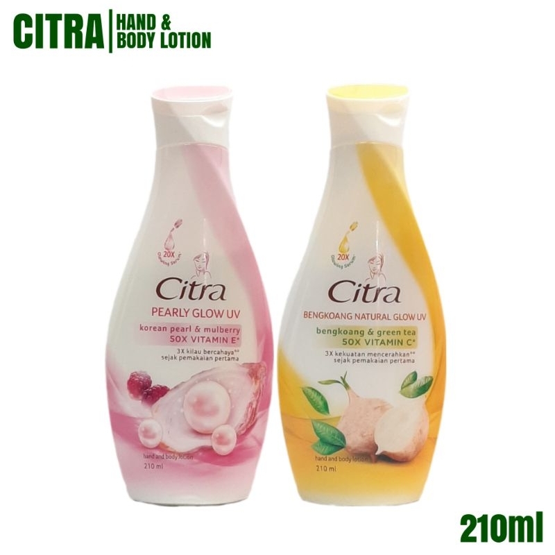 Jual Citra Hand & Body Lotion 210ml BPOM (Satuan) | Shopee Indonesia