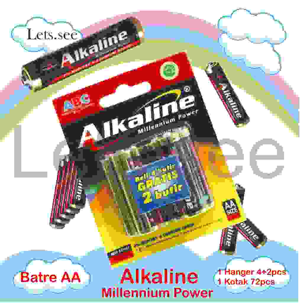 Jual Baterai Batu Batre Alkaline ABC AA A2 AAA A3 1.5V 4+2 Original ...