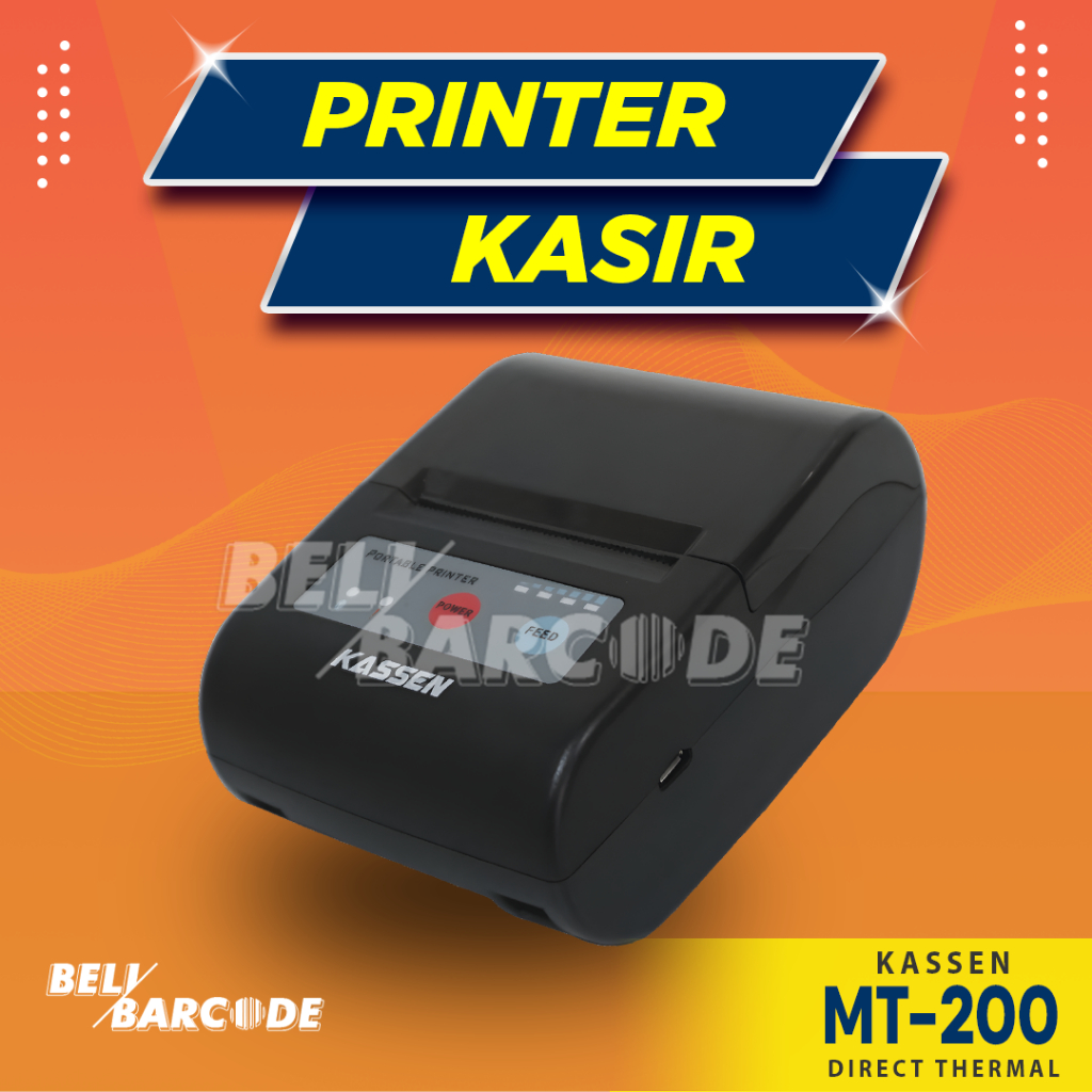 Jual MINI MOBILE PRINTER BLUETOOTH KASSEN MT200 - MT 200 - OLSERA POS ...