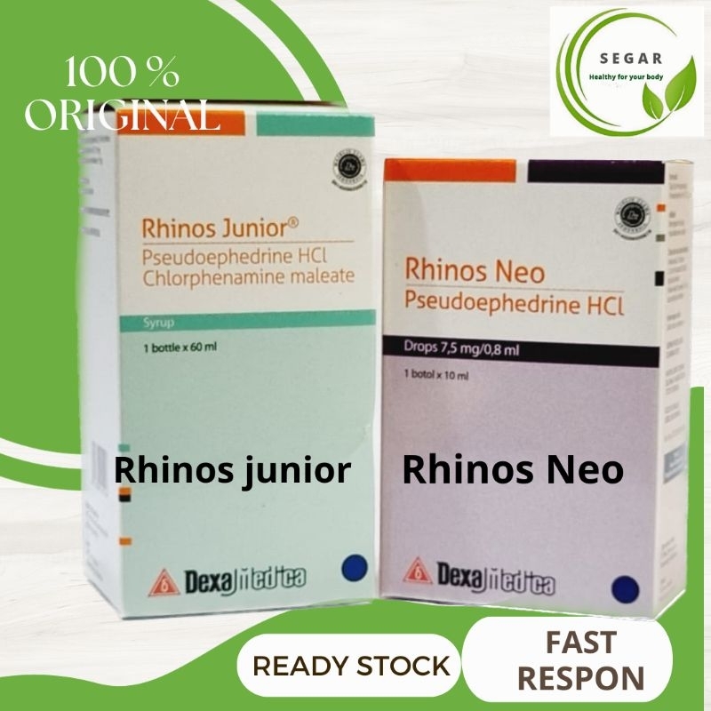 Jual Rhinos Neo Drops - Junior Sirup - Pilek | Shopee Indonesia