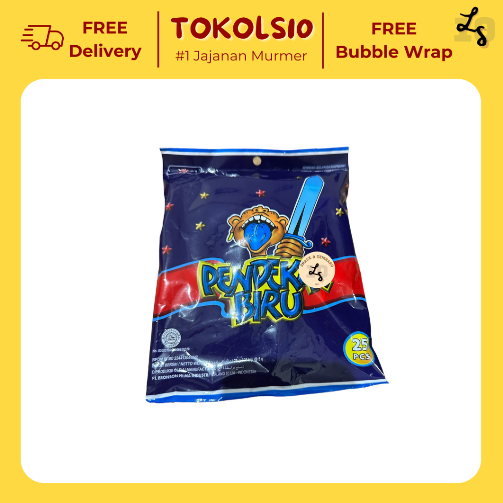 Jual Permen Pendekar Biru Pouch Isi 25 pcs @5gr | Shopee Indonesia