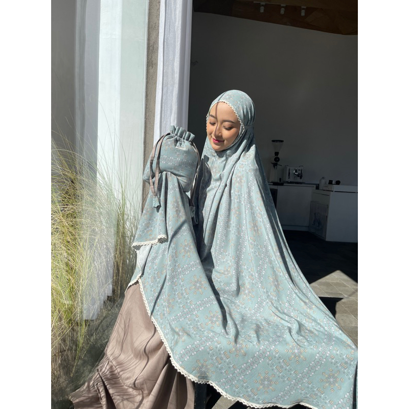 Jual KIMYA || Mukena Syafa Ethnic | Shopee Indonesia