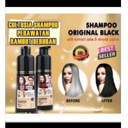 Jual Kultusia / Cultusia Sampo cat uban dengan jahe 160ml | Shopee ...