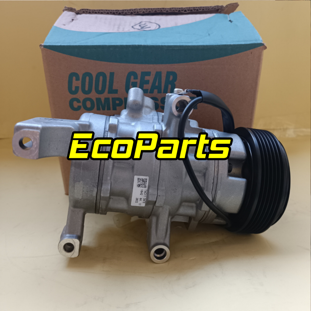 Jual Kompresor Compressor AC Ayla Agya Sigra 1.0CC DENSO ASLI 6PK ...