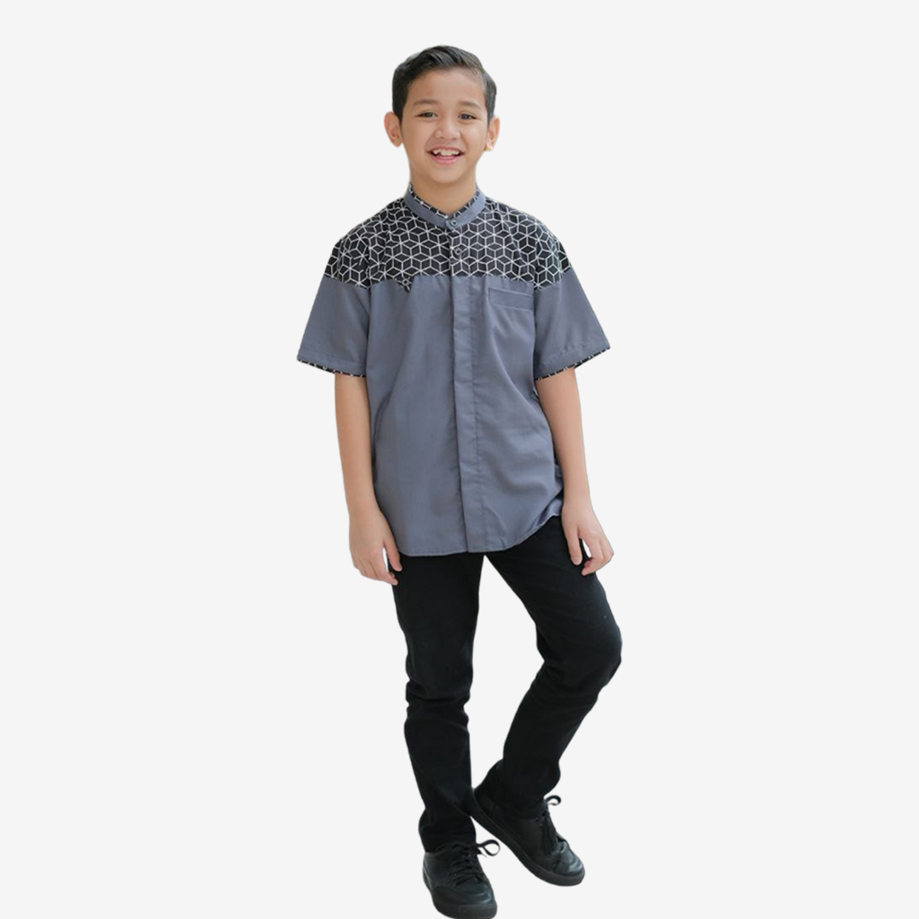 Jual BARS CLOTH.CO Baju Koko Couple Ayah Dan Anak Laki Laki Kemeja ...