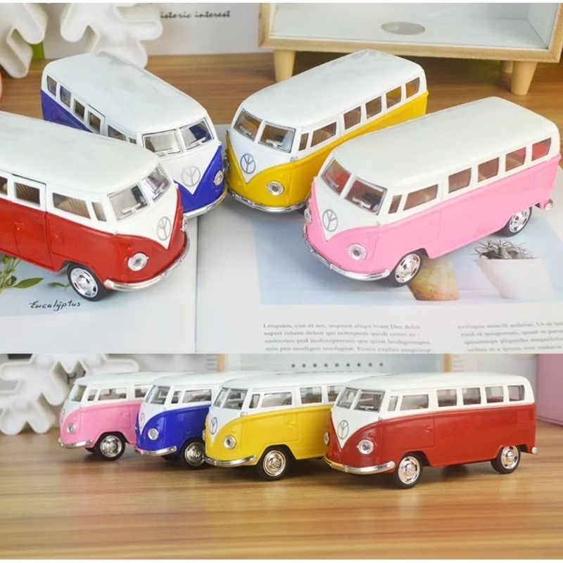 Jual Diecast Mobil VW Combi Miniatur Mobil Mainan Volkswagen Alloy Car ...