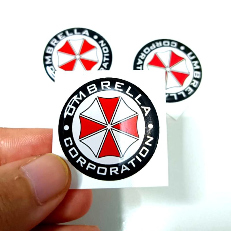 Jual Stiker timbul Umbrella Emblem kaliper rem stiker motor timbul ...