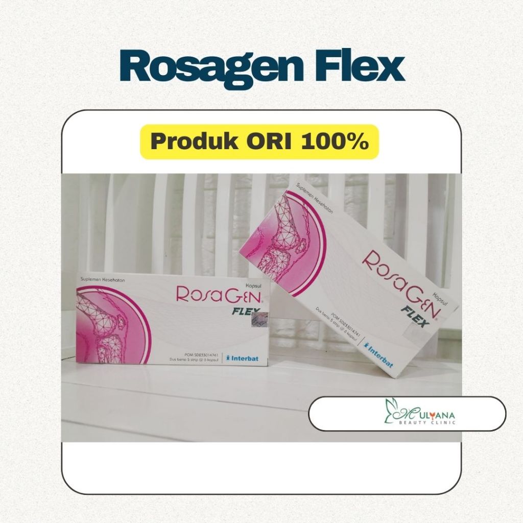 Jual ROSAGEN FLEX KAPSUL (per box) | PRODUK 100% ORI | Shopee Indonesia