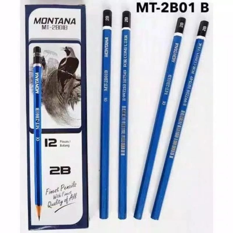 Jual Pensil 2b For computer / Pencil hitam pekat | Shopee Indonesia